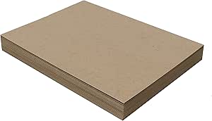 Amazon.com: 50 Chipboard Sheets 5 x 7 inch - 22pt (point) Light Weight ...
