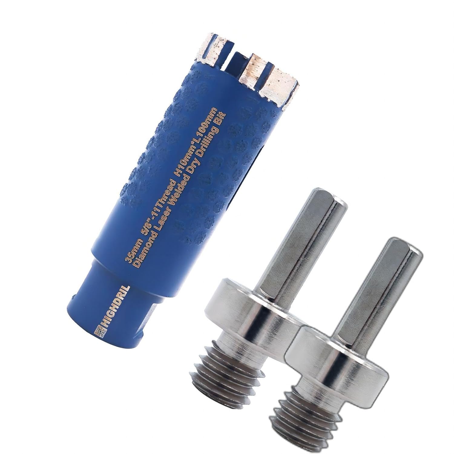 HIGHDRIL Diamond Core Drill Bits - 1-3/8inch Hole Saw for Drilling ...