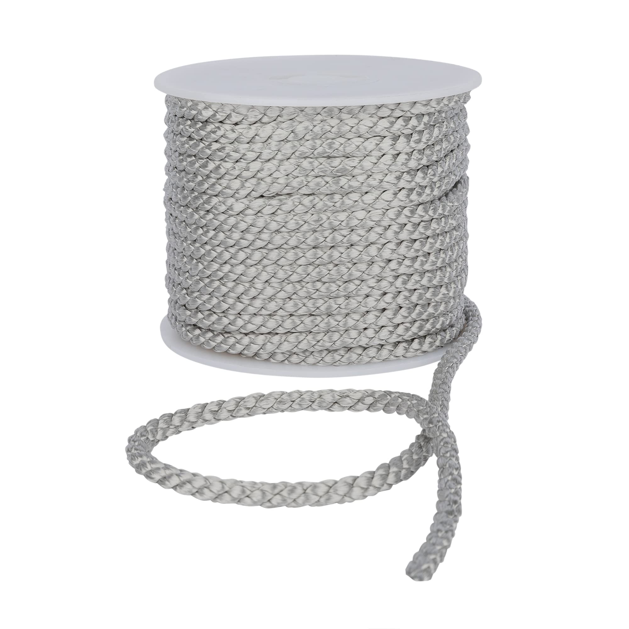 Crepe Cord - 6mm Premium Cotton Rope, Strong Macrame Cord for DIY Craft ...