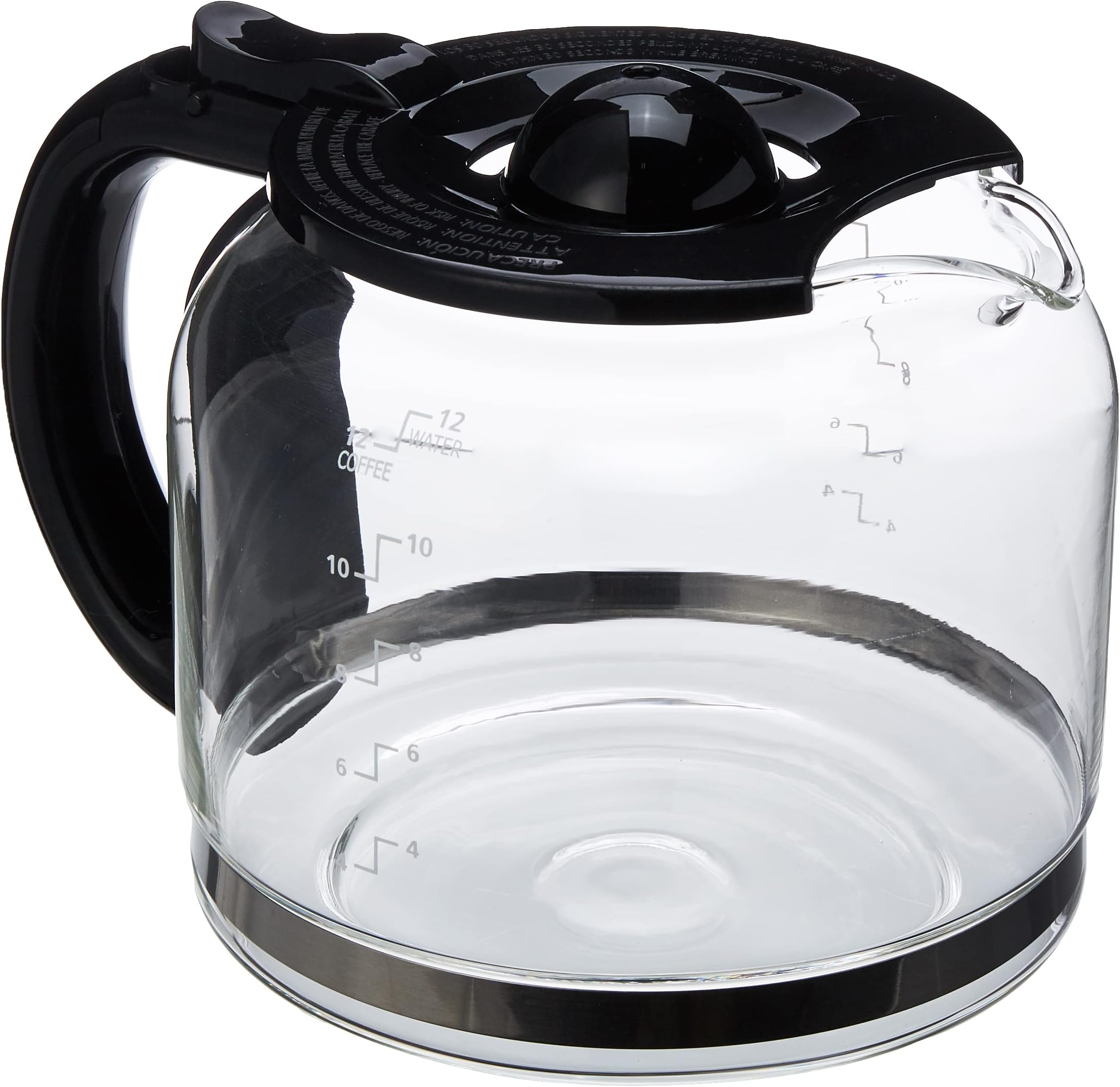 Amazon.com: Capresso Glass Carafe 12 Cup, Black : Home & Kitchen