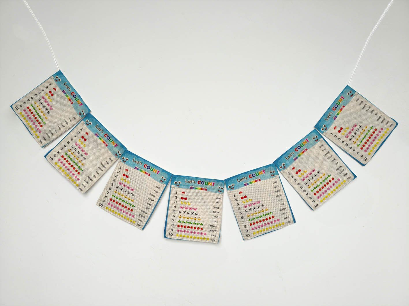 Amazon.com: Numbers Counting Practice Printable Educational Banner ...