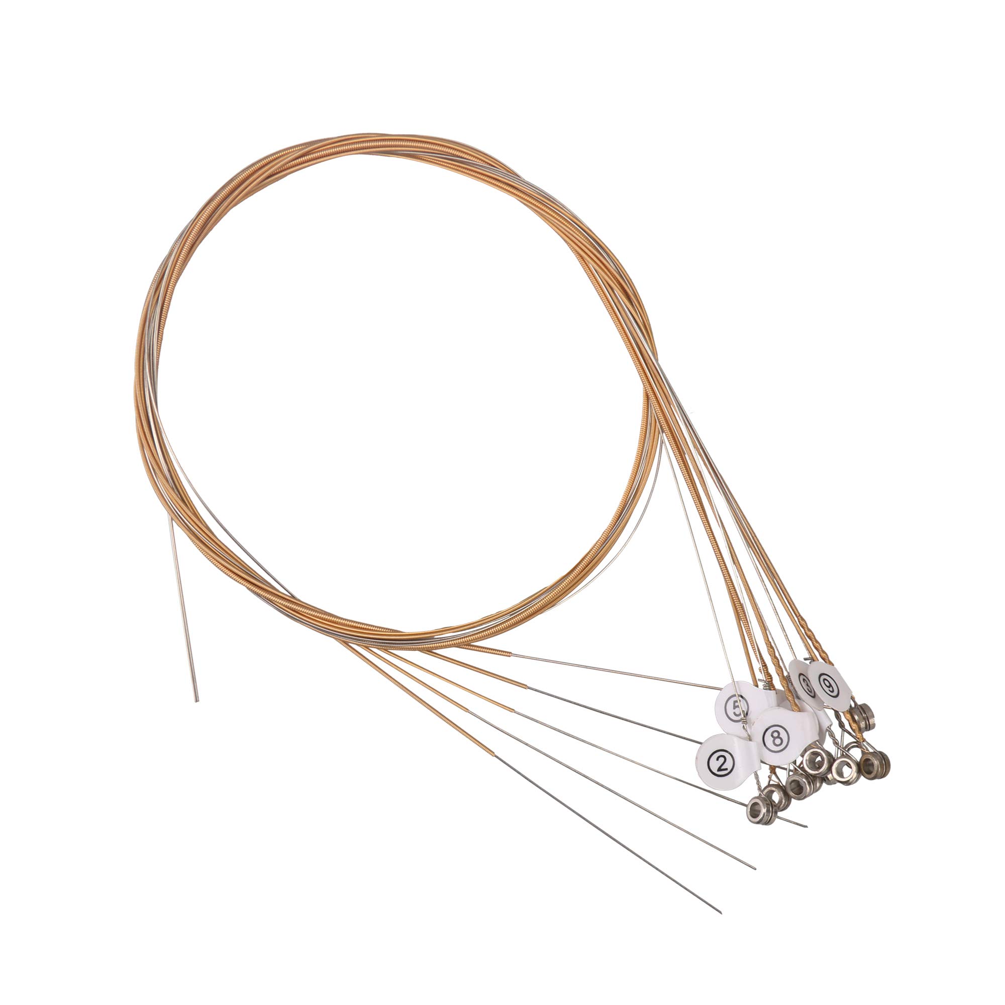 Snapklik.com : 10x Lyra Harp Steel String Set For 10-String Lyre ...