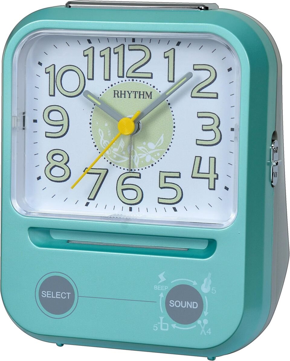 RHYTHM Value Added Alarm Clock 15 Melody Channel Select Table (14 ...