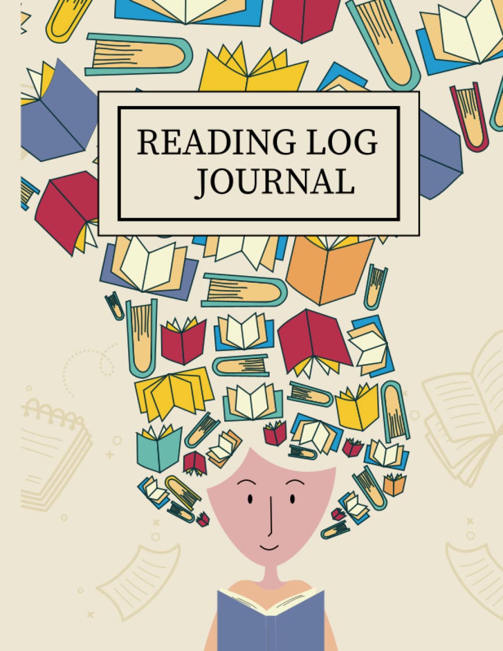 Reading Tracker Log Book: Book Journal | 8.5" x 11" Size | 120 Pages ...