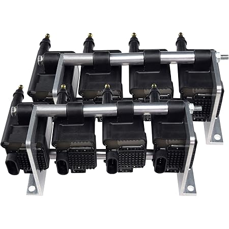 Amazon.com: ICT Billet LS Remote Coil Brackets Mounting Plates 551848 ...