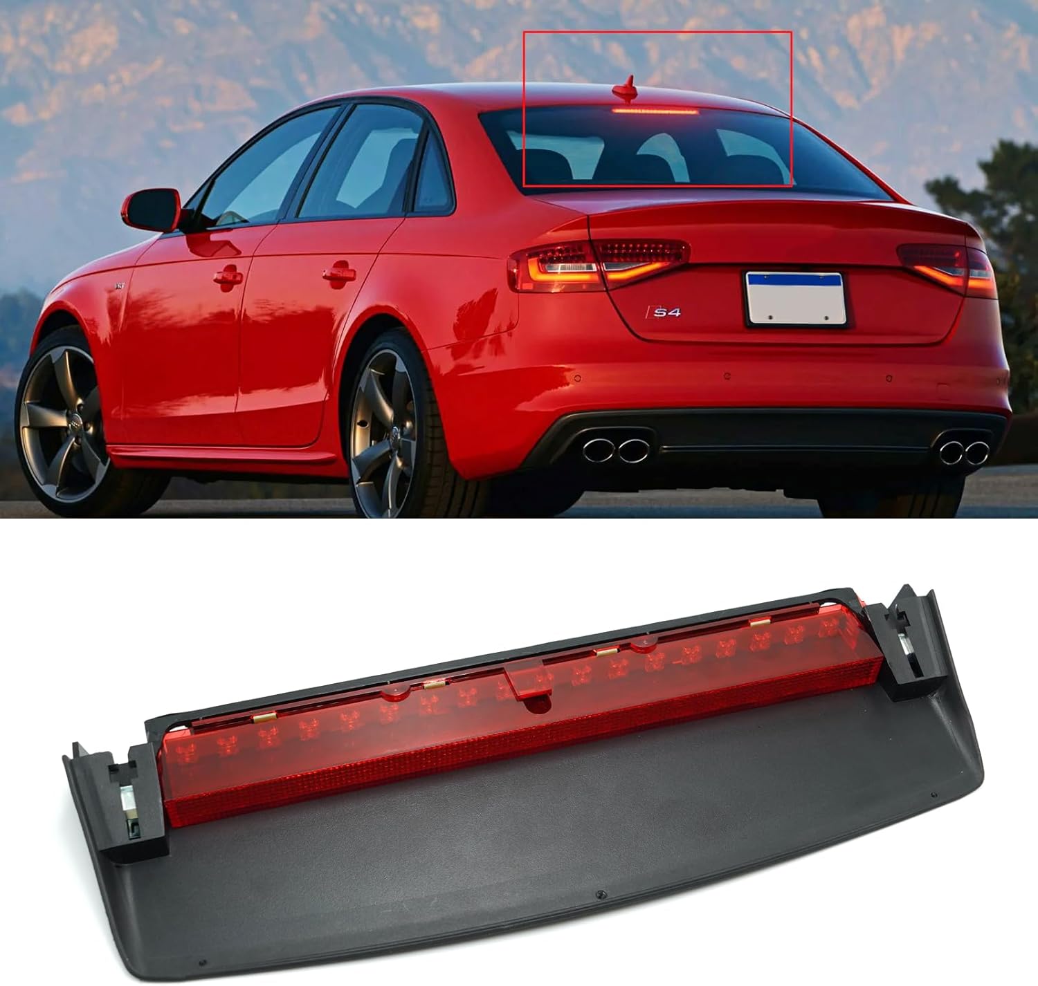 Amazon.com: Abodvu Compatible with 2009-2015 Audi Third High Mount ...