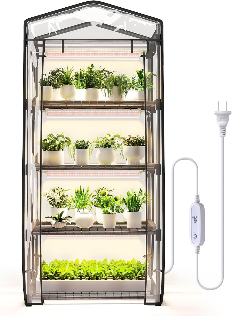 SpeePlant Mini serre d'intérieur avec lampe de croissance – Serre d ...