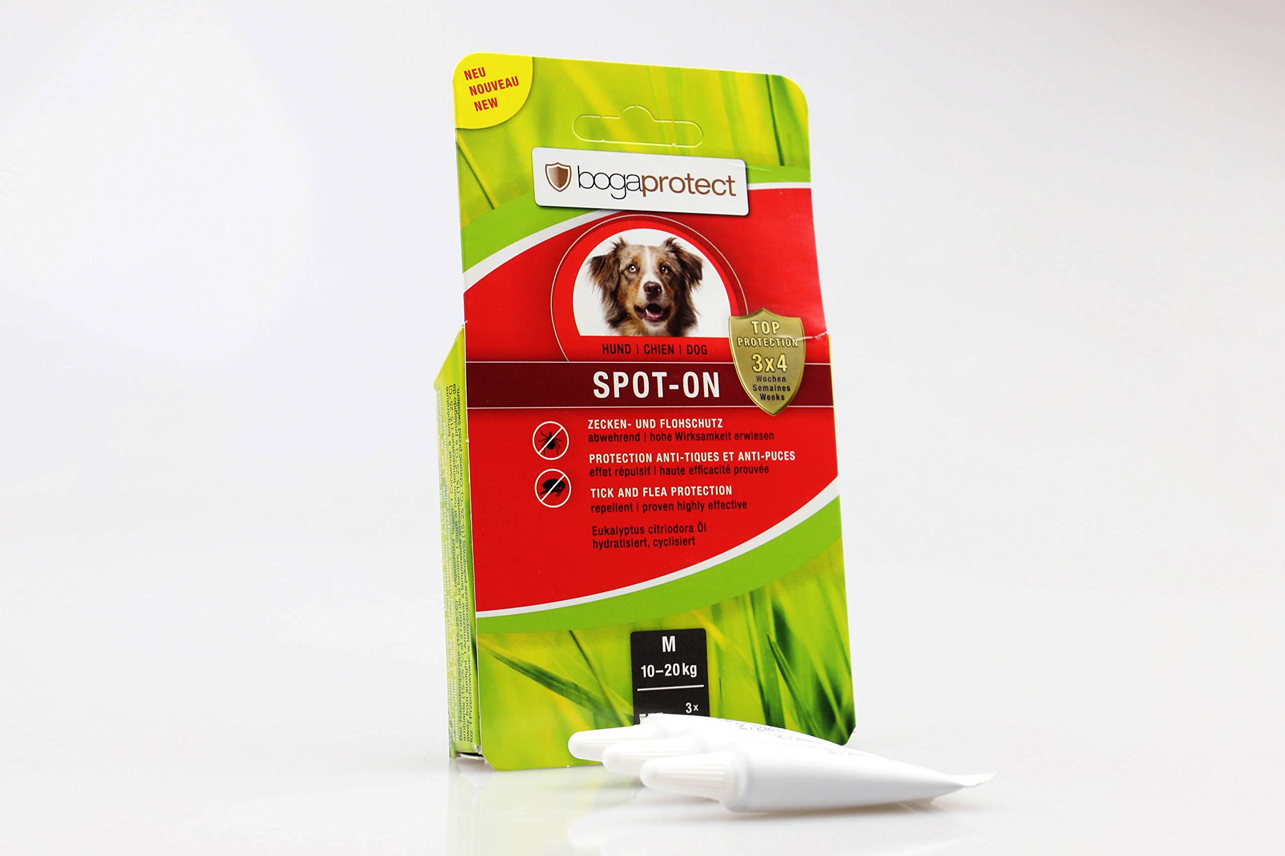 Buy bogaprotect UBO0350 Spot-ON for Dogs - Tick Agent - Flea Protection ...
