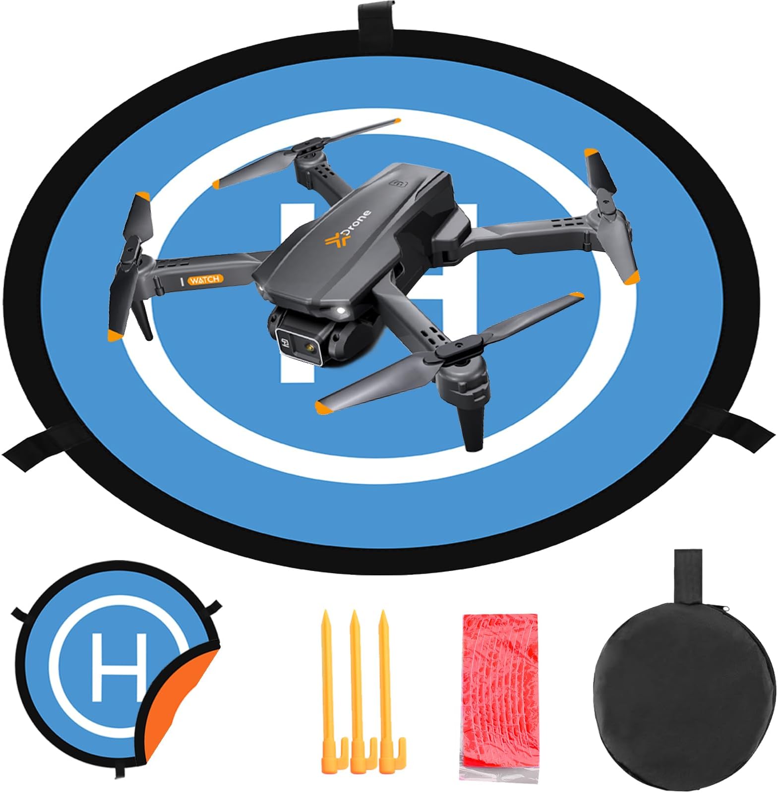 Amazon.com: LAWFIG Drone Landing Pad, 21.6'' Waterproof Universal ...