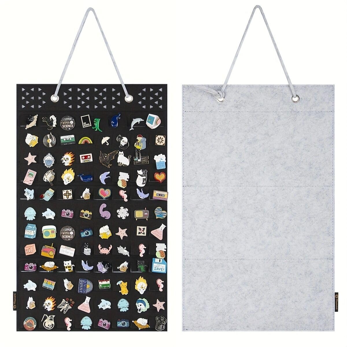 Amazon.com: PACMAXI Hanging Brooch Pin Organizer, Display Pins Storage ...