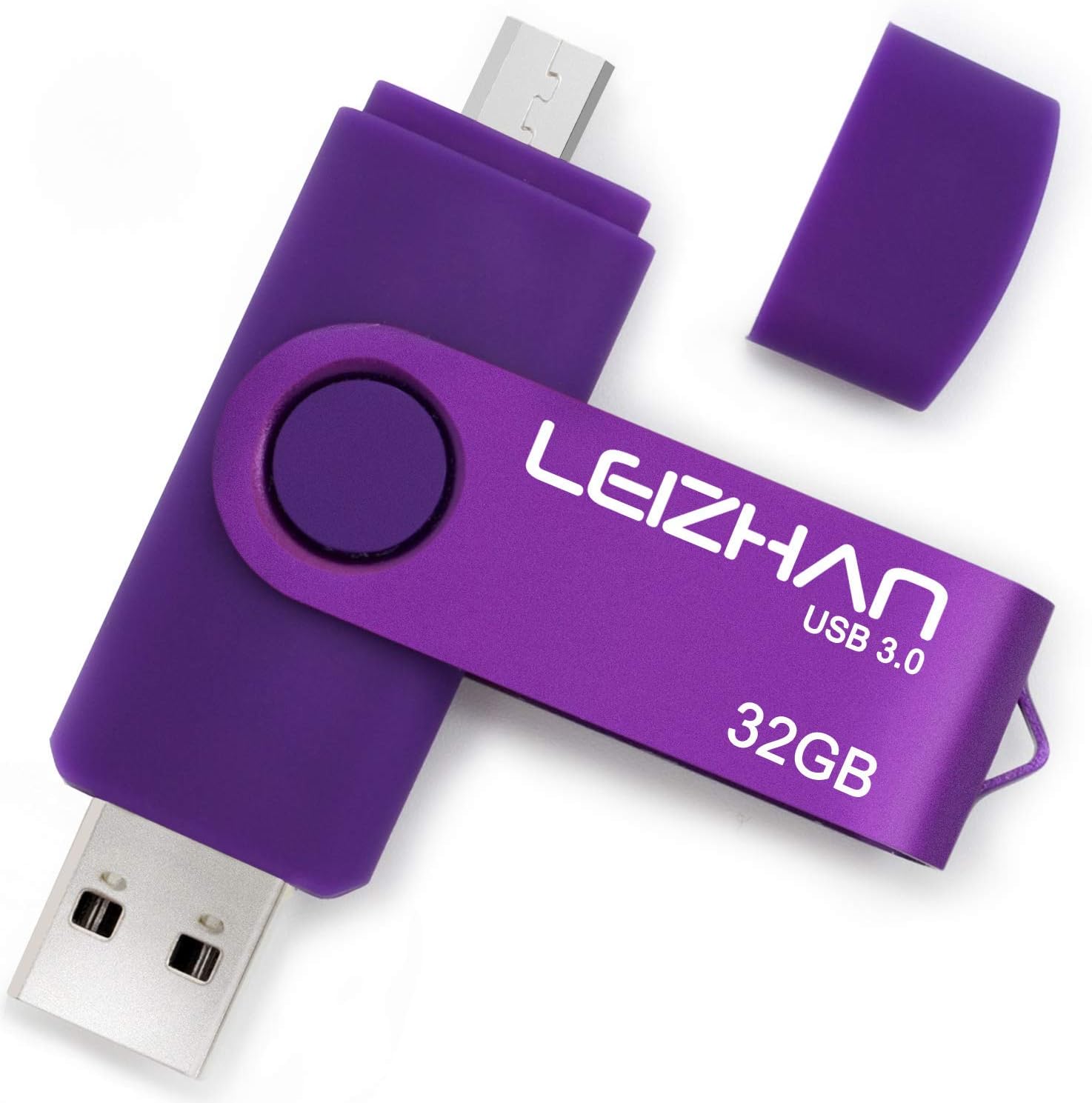 Amazon.com: Micro USB Flash Drive OTG Pendrive 32GB, LEIZHAN Micro ...