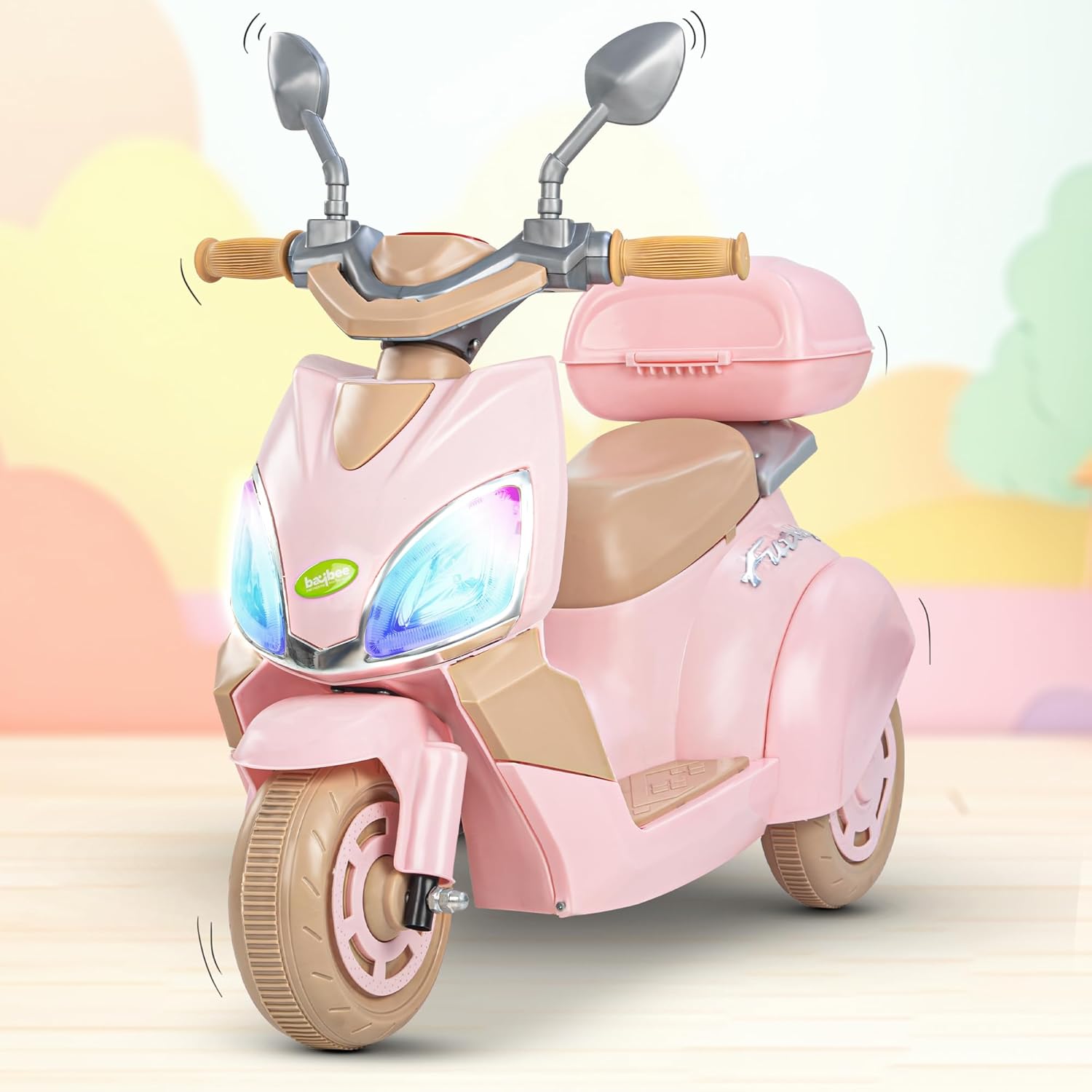 Buy Baybee Trixo Battery Operated Bike for Kids, Ride on Toys Kids Bike ...