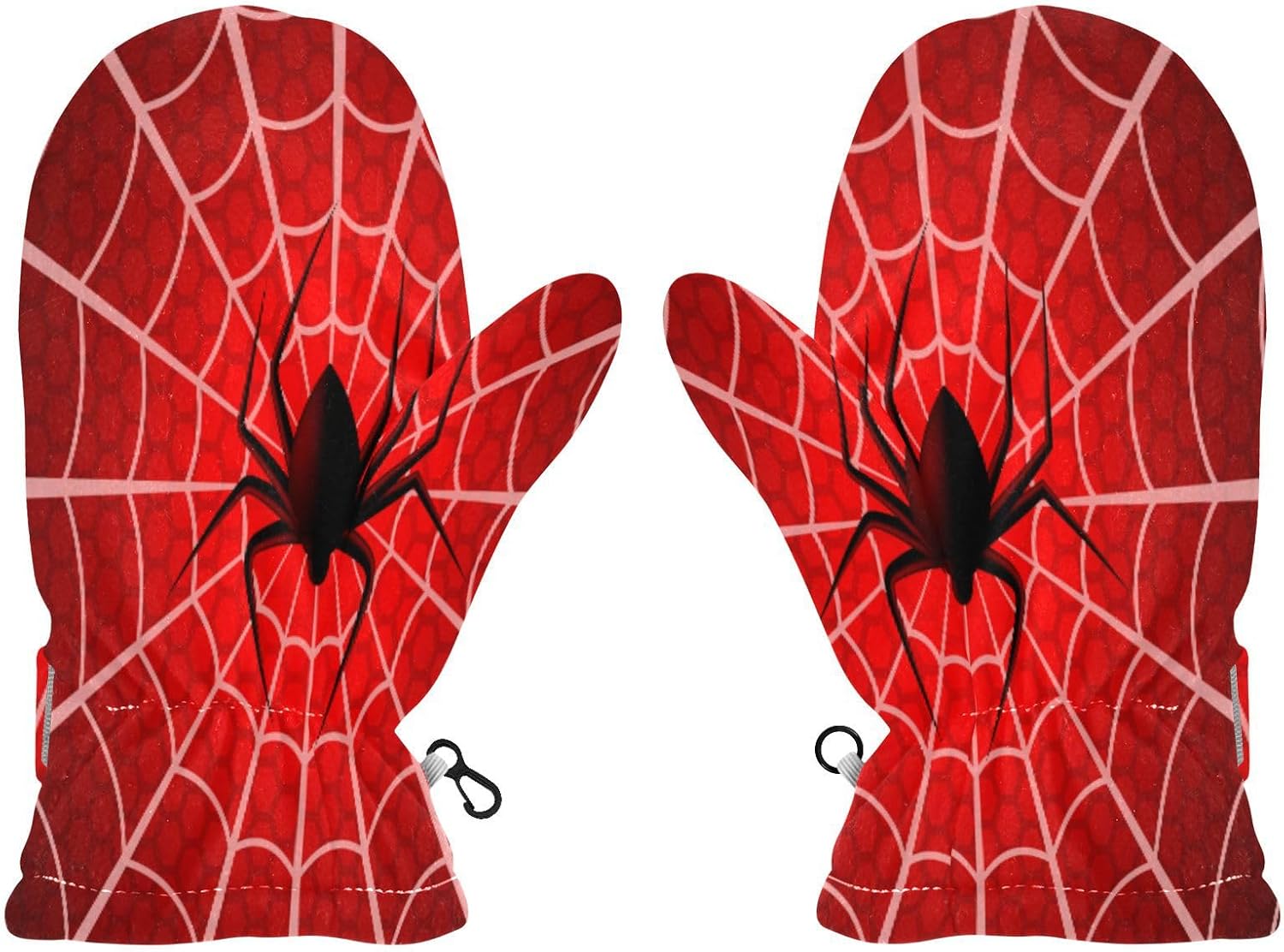 Amazon.com: Plaaee Toddler Mittens Spider Web Winter Snow Glove mitten ...