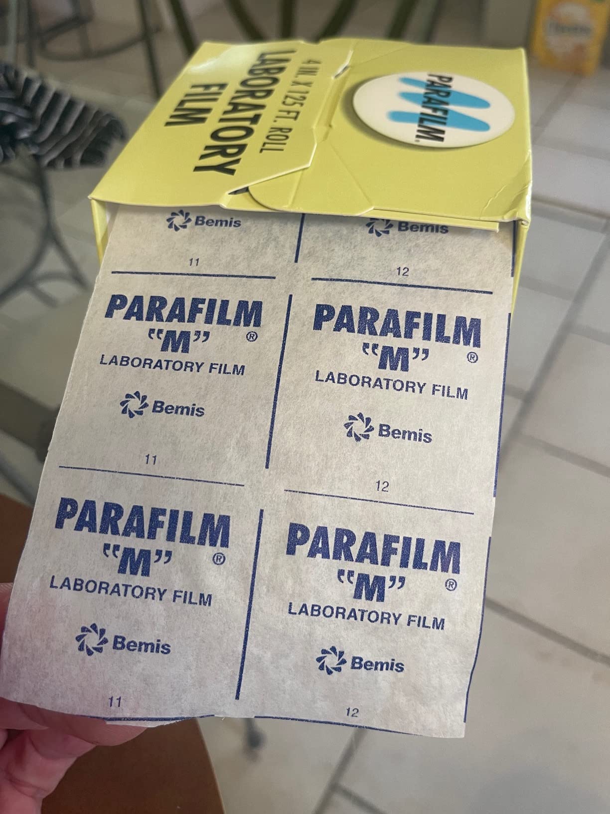 Pechiney Plastic Packaging PM996 - Parafilm M? All-Purpose Laboratory ...