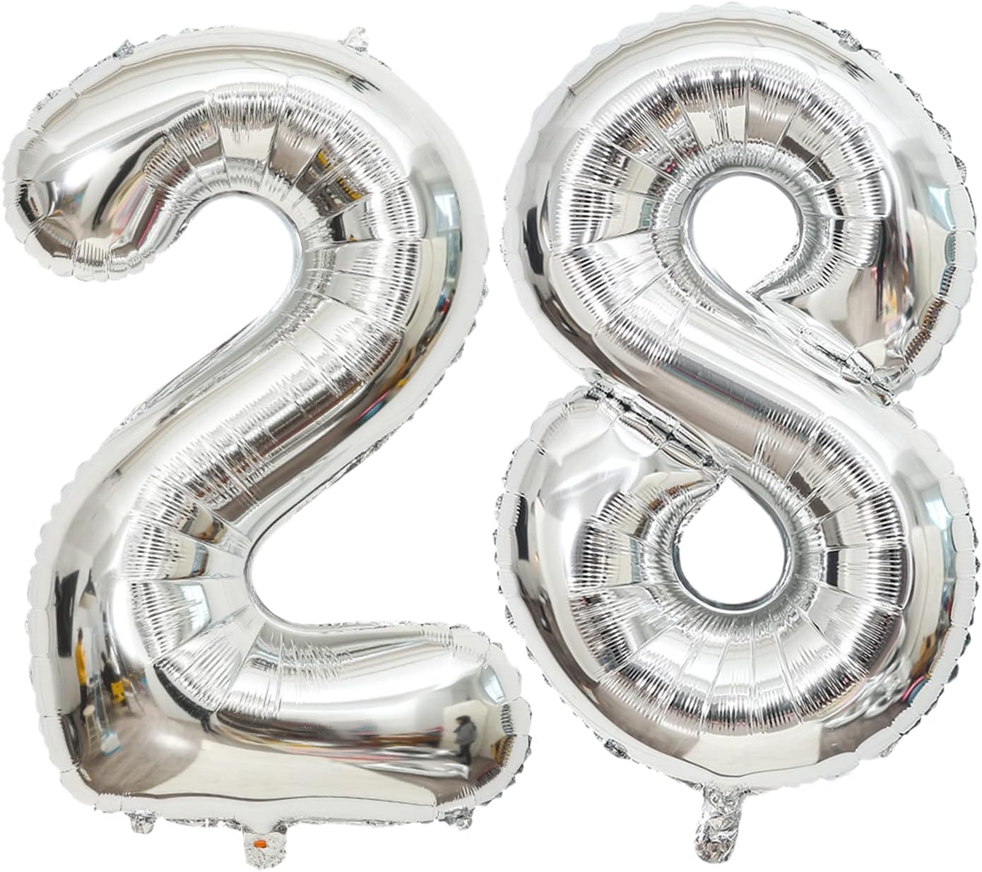 Amazon.com: XLOOD Number 28 Balloons 32 inch Digital Balloon Alphabet ...