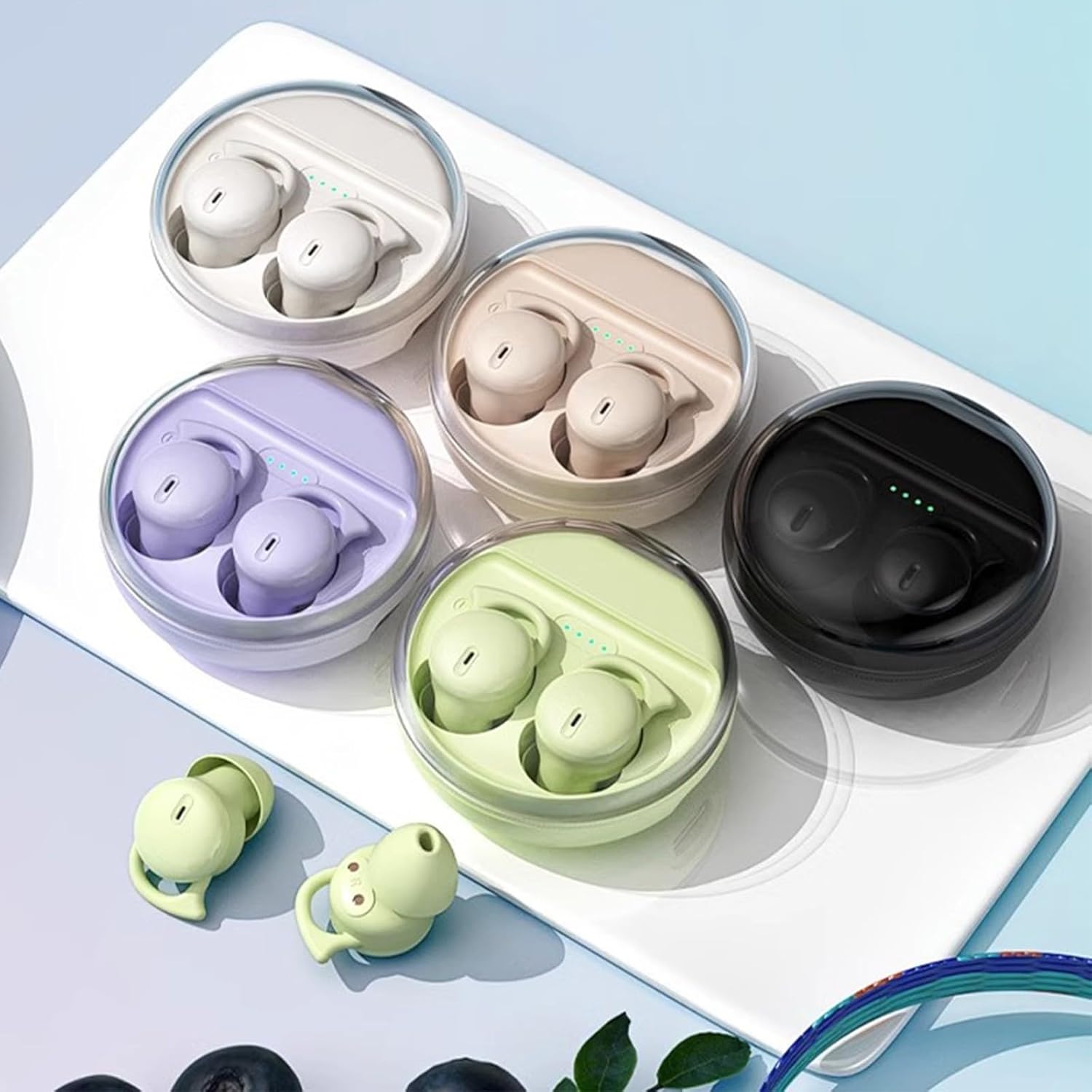 Amazon.com: Generic Wireless Earbuds Bluetooth 5.3 Headphones,Wireless ...