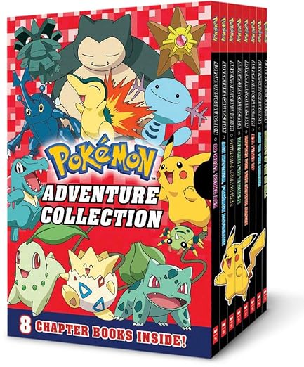 Amazon.com: Adventure Collection (Pokémon Boxed Set #2: Books 9-16 ...