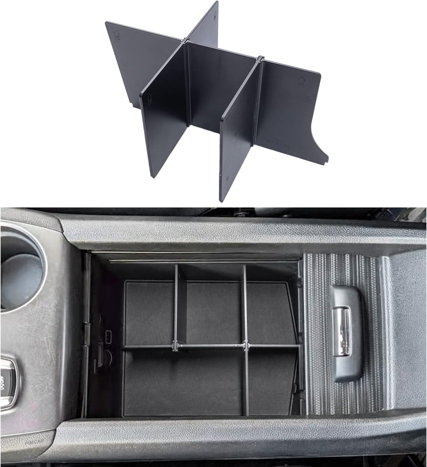 PIMCAR Center Console Organizer Compatible with Honda Pilot 2016-2022 ...