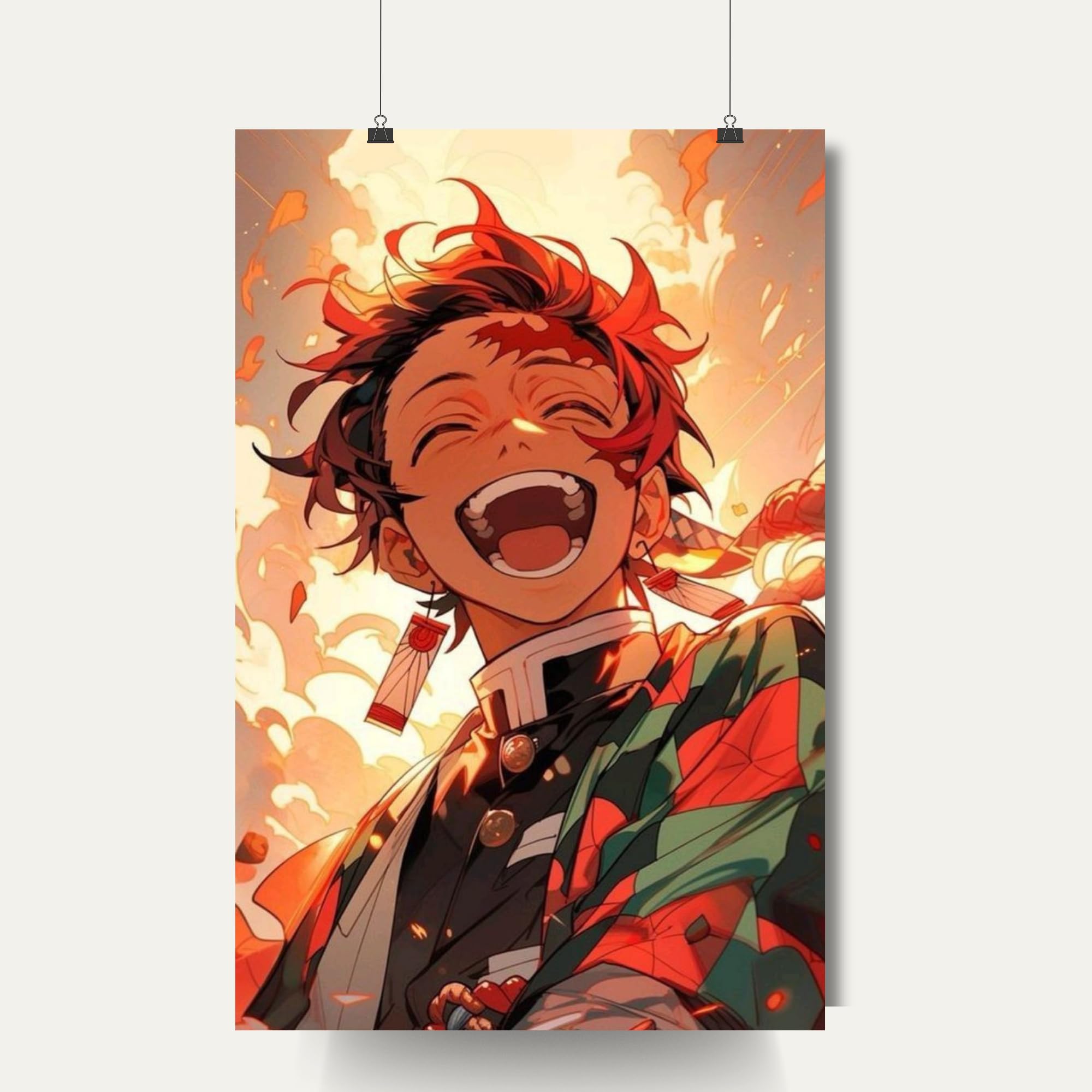 Tanjiro Kamado Poster | Demon Slayer Anime - kimetsu no yaiba ...