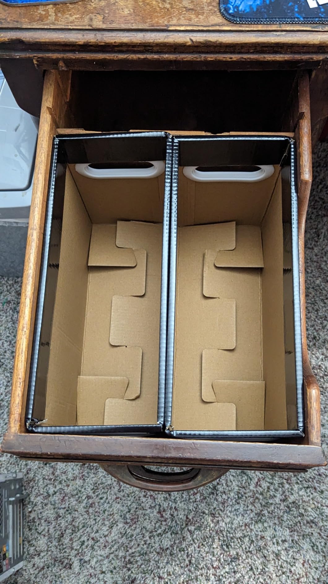 $2/mo - Finance EOOUT 3 Pack File Folder Organizer Black Cardboard File ...