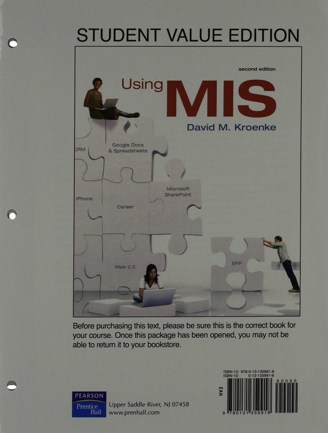 Using MIS, Student Value Edition: Kroenke, David: 9780131359918: Amazon ...