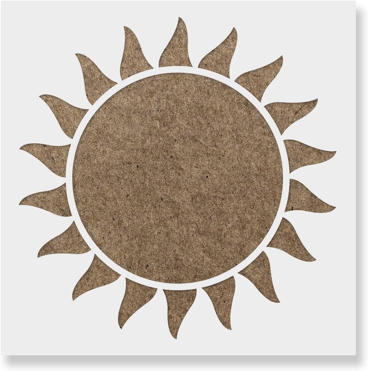Amazon.com: Sun Stencil - Sun Stencil Art, Sun Ray Stencil, Sun Art ...