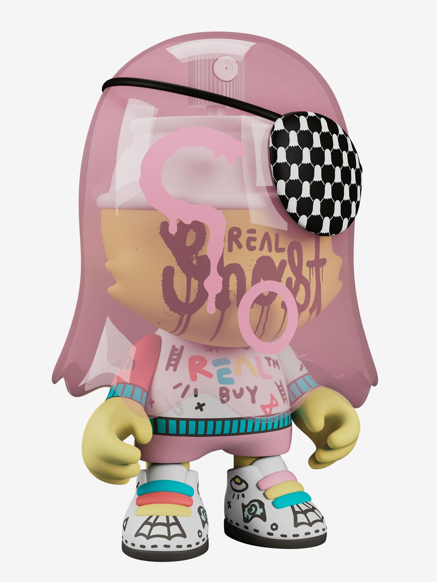 Amazon.com: Superplastic x Superghost Vinyl 8-Inch Collectible Figure ...