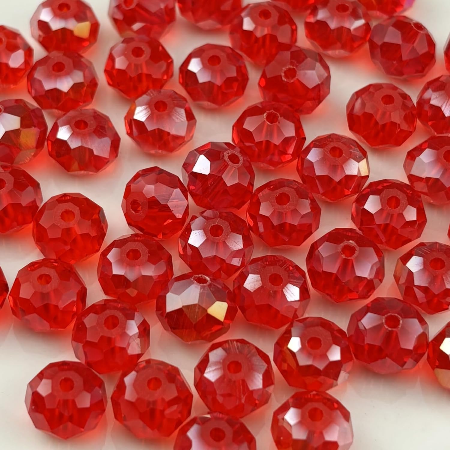 Amazon.com: YHYPOCI 400pcs 4mm Crystal Glass Beads for Crafts Faceted ...