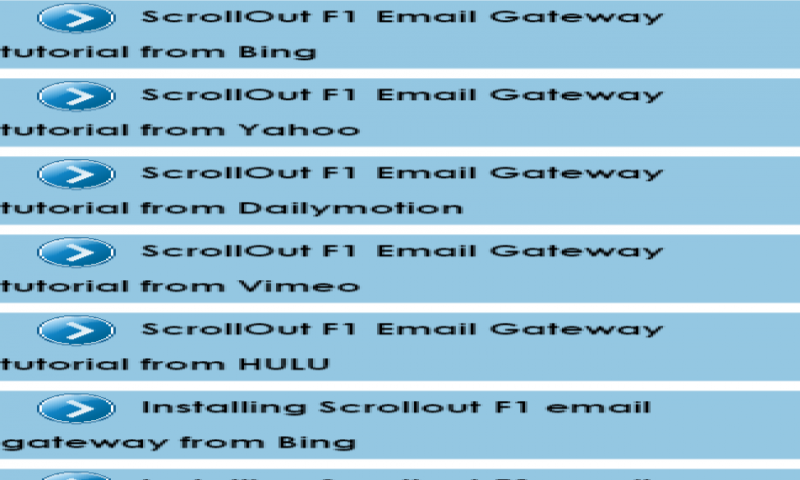 ScrollOut F1 Email Gateway Guide - App on the Amazon Appstore
