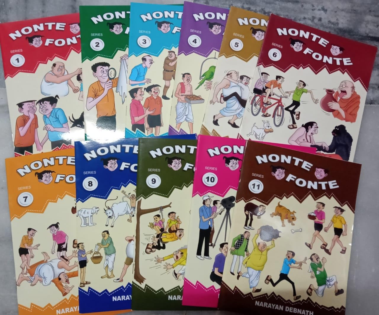 Combo Of Nonte Fonte Set Of 11 Books (English) | The Famous Nante Fante ...
