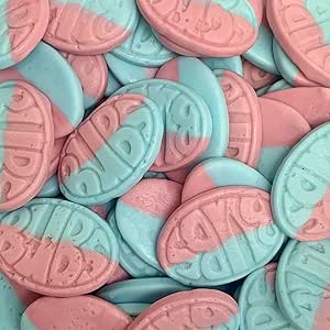 BUBS Raspberry & Blueberry LARGE RETAIL Sweet Shop Jar by The Gourmet ...