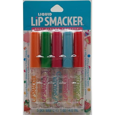 Amazon.com: Lip Smacker Liquid Lip Gloss Friendship Pack, 5 Count : Everything Else