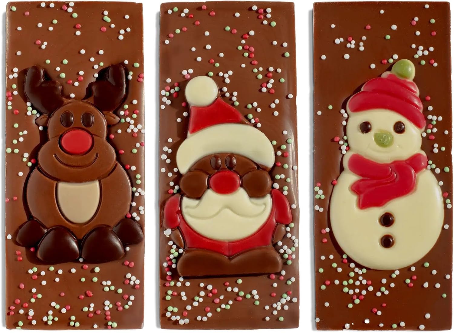 Danny's Christmas Chocolate - 15 x Medium 50g Xmas Chocolate Bars ...