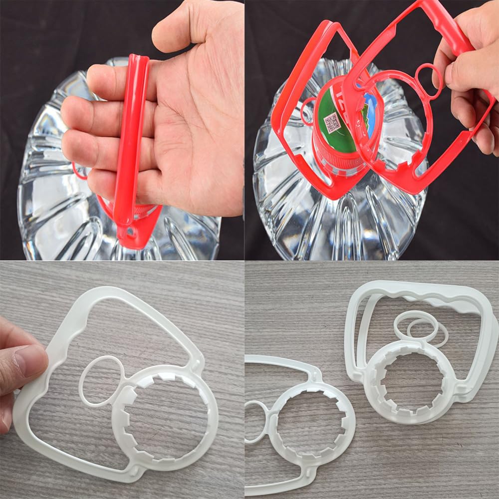 Snapklik.com : 15 Pack Spring Water Bottles Handle Grip Removable 1 ...
