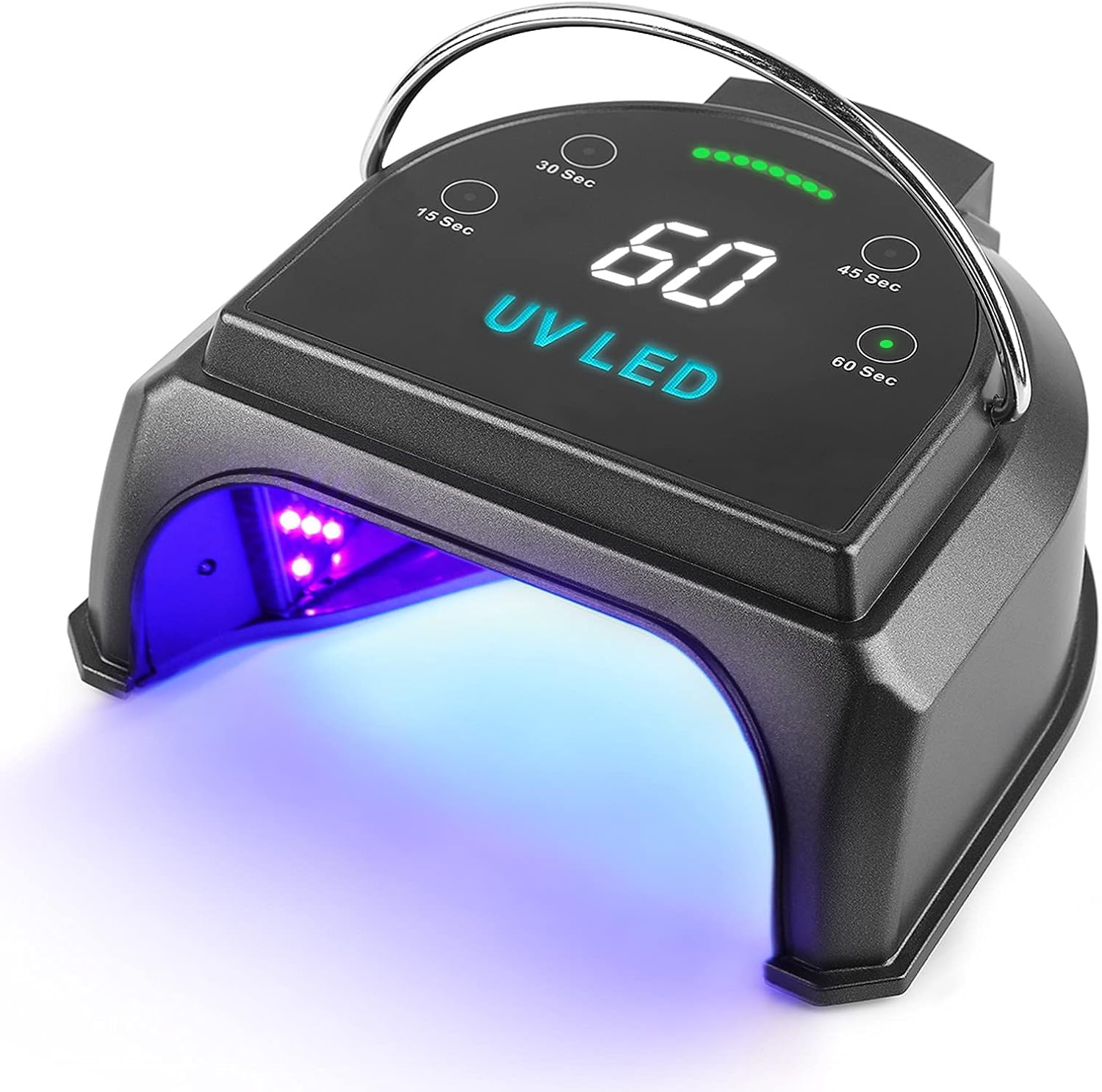 Amazon.com: 80W Professional Cordless UV LED Nail Lamp Gelpal Portable ...