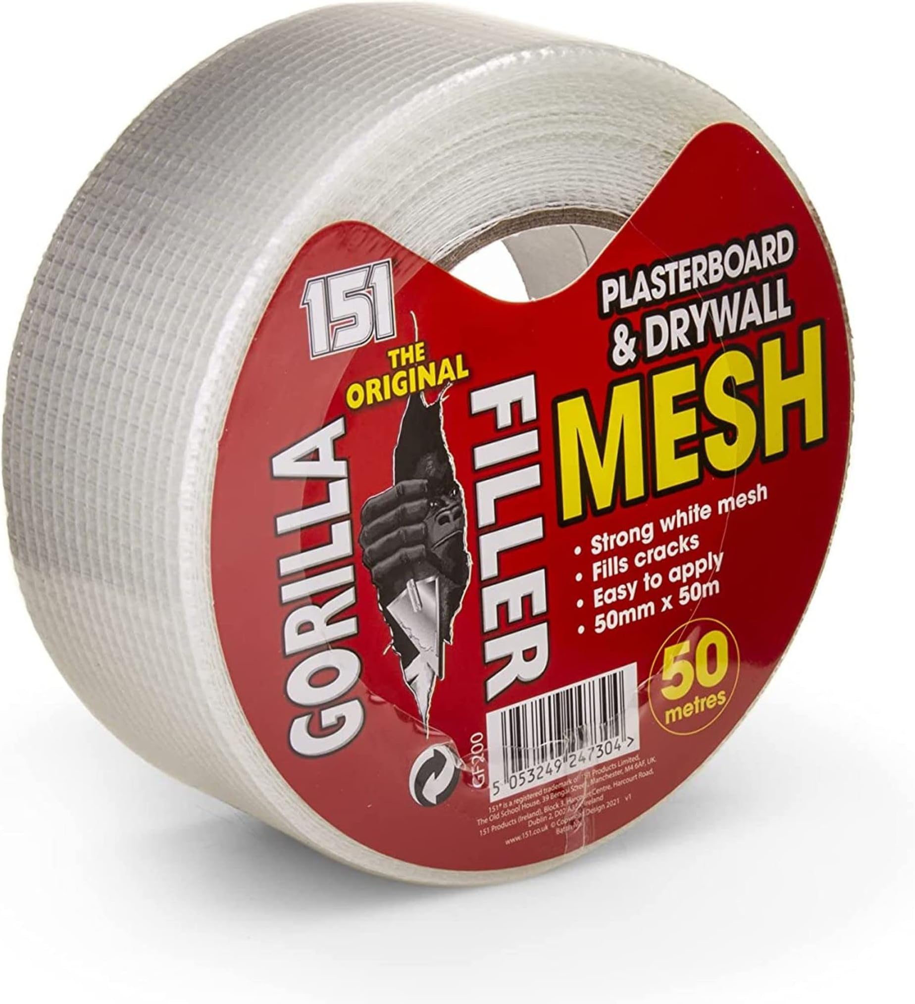 Wet & Stick self adhesive paper drywall tape : Amazon.co.uk: DIY & Tools