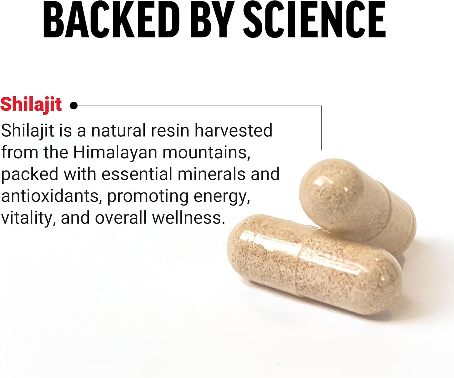 Force Factor Shilajit Suplemento Shilajit para hombres y mujeres para apoyar la energía y la ...