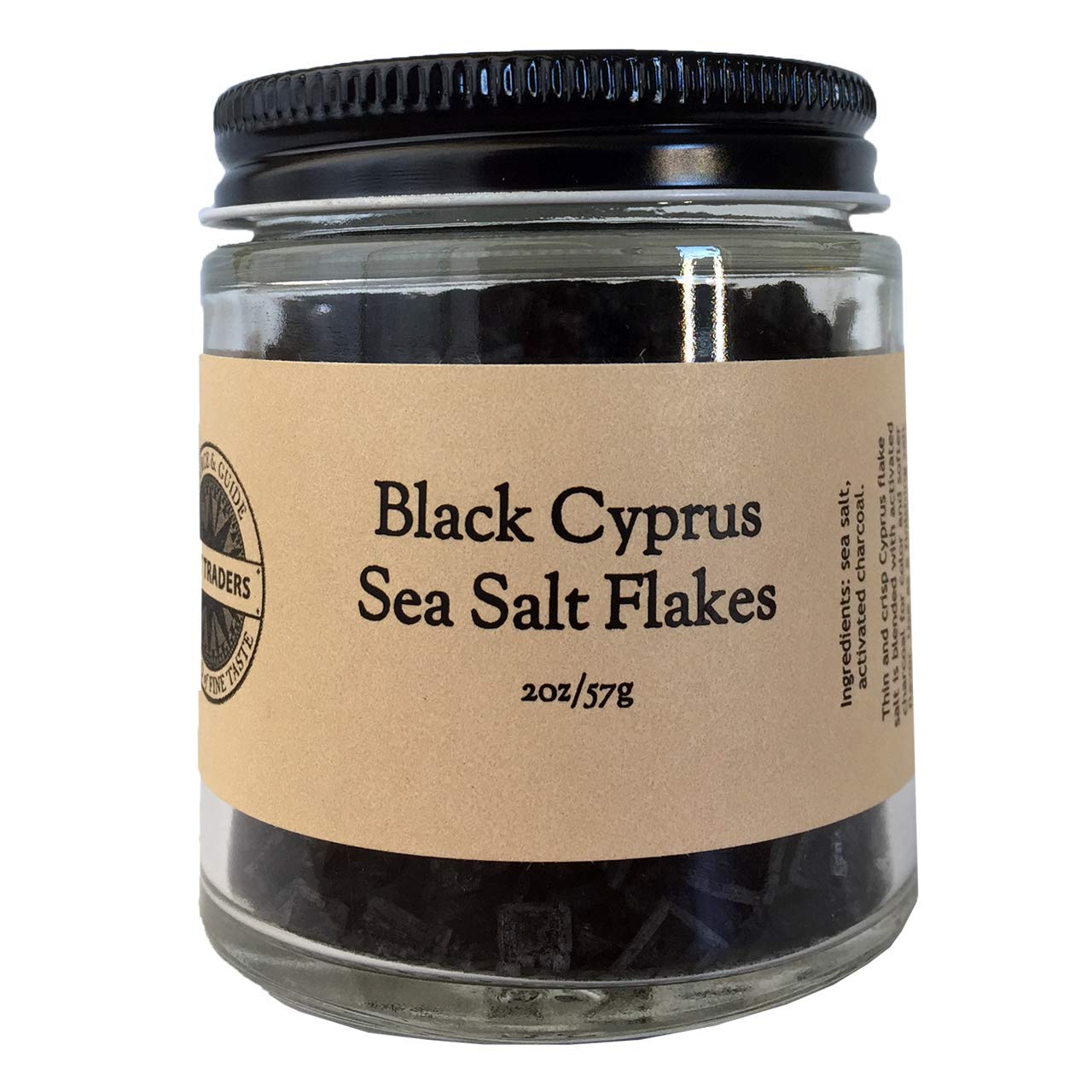 Amazon.com : Salt Traders Cyprus Black Pyramid Sea Salt Flakes - 2 oz ...