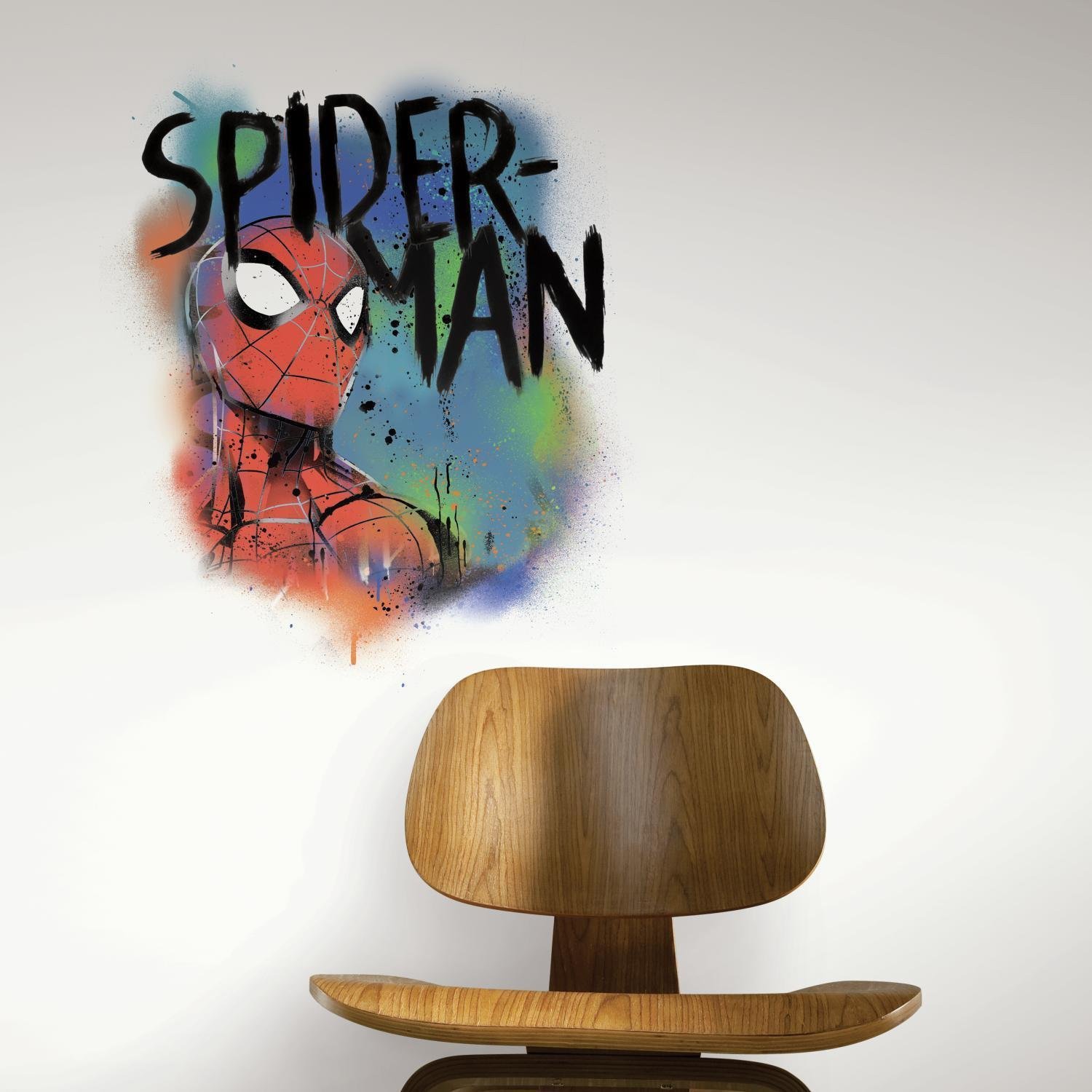 Snapklik.com : RoomMates Marvel Spider-Man Classic Graffiti Burst Giant ...