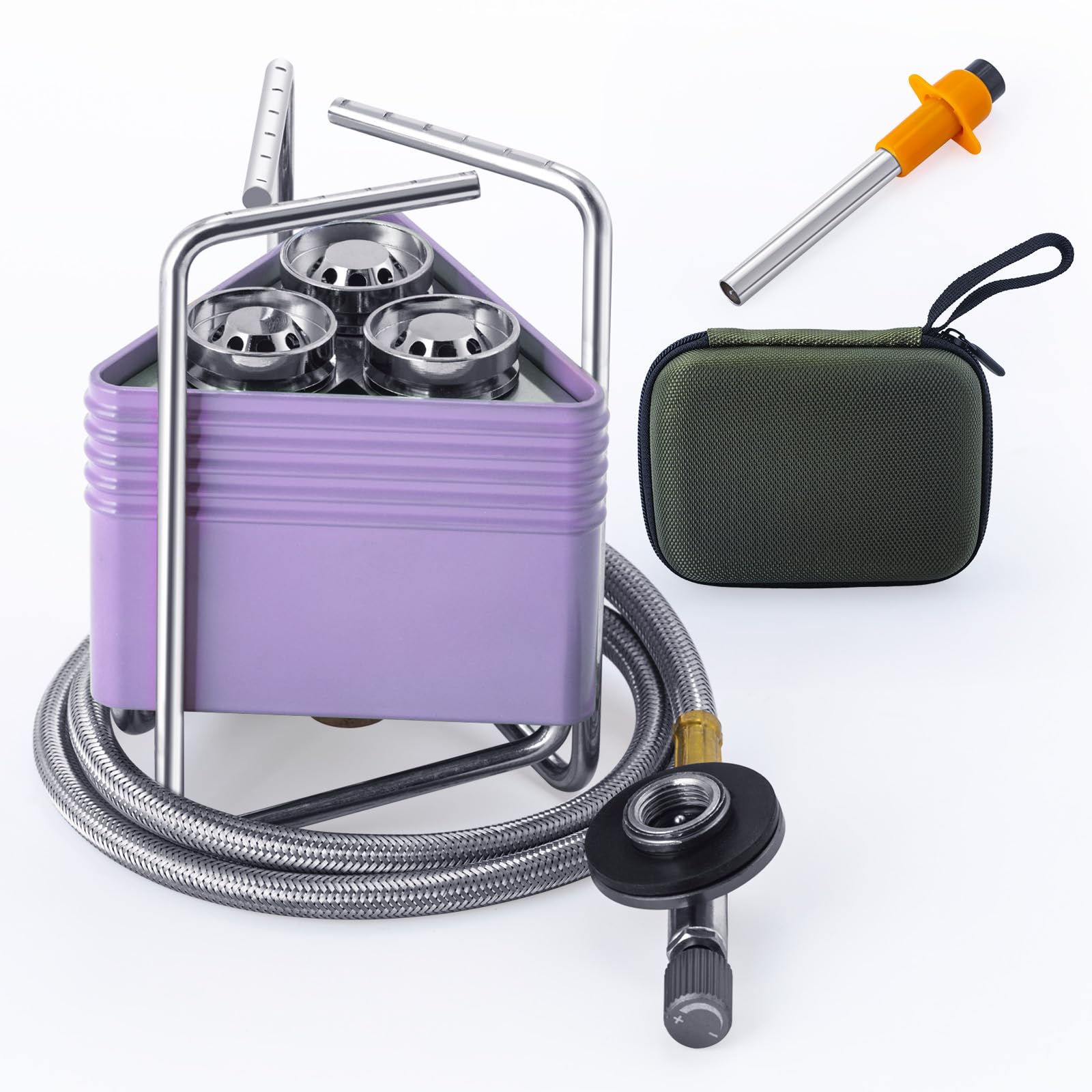 Amazon.com: Foldable Stove Camping Stove: 8000W Portable Propane Stove ...