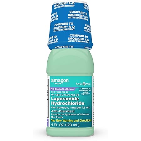 Amazon.com: Amazon Basic Care Anti-Diarrheal Medicine, Loperamide ...