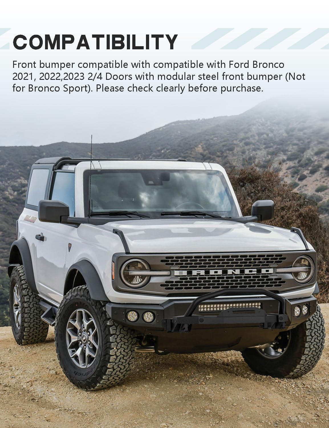 Ford Bronco Aftermarket Bumpers Ford Bronco 1987 1991 Bumper Kits