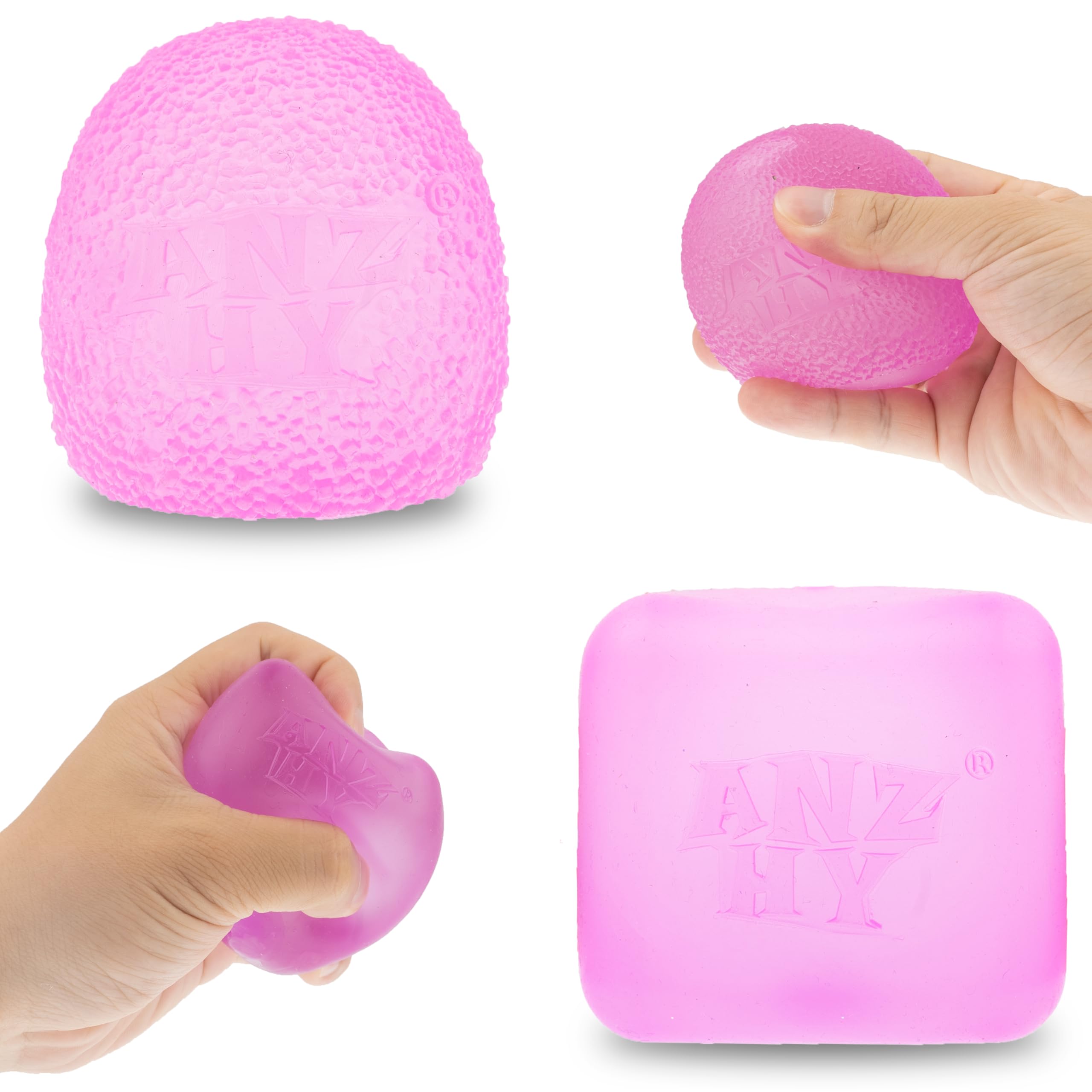 Amazon.com: Fudge Candy- Soft Sensory Fidget Toy - (Set of 2) - Slow ...