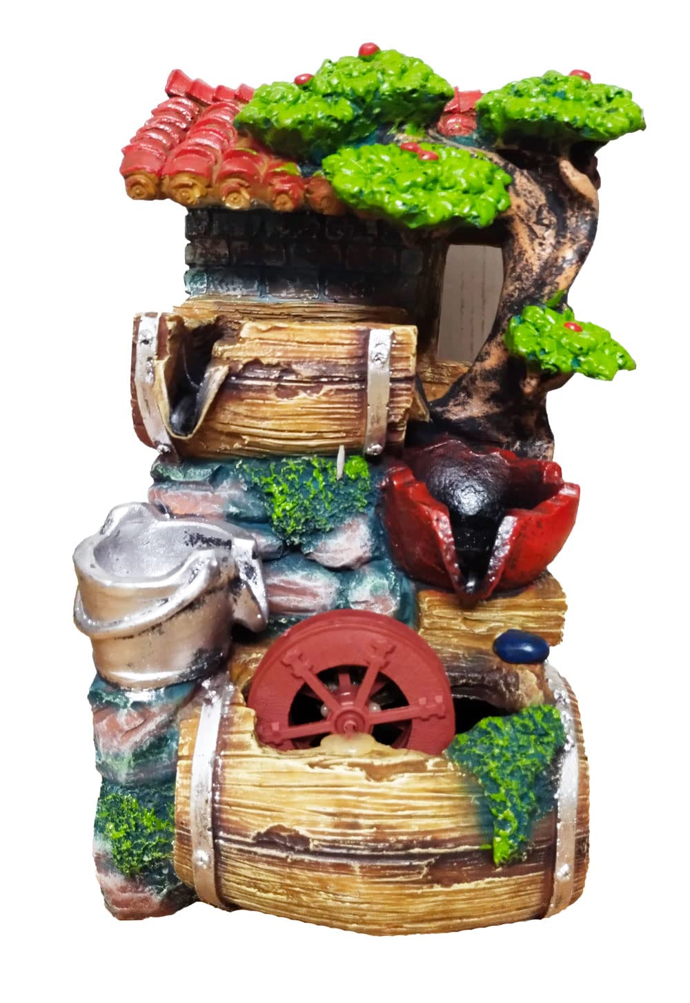 Petrichor Beautiful Indoor Table Top Polyresin Tree Shaped Water ...