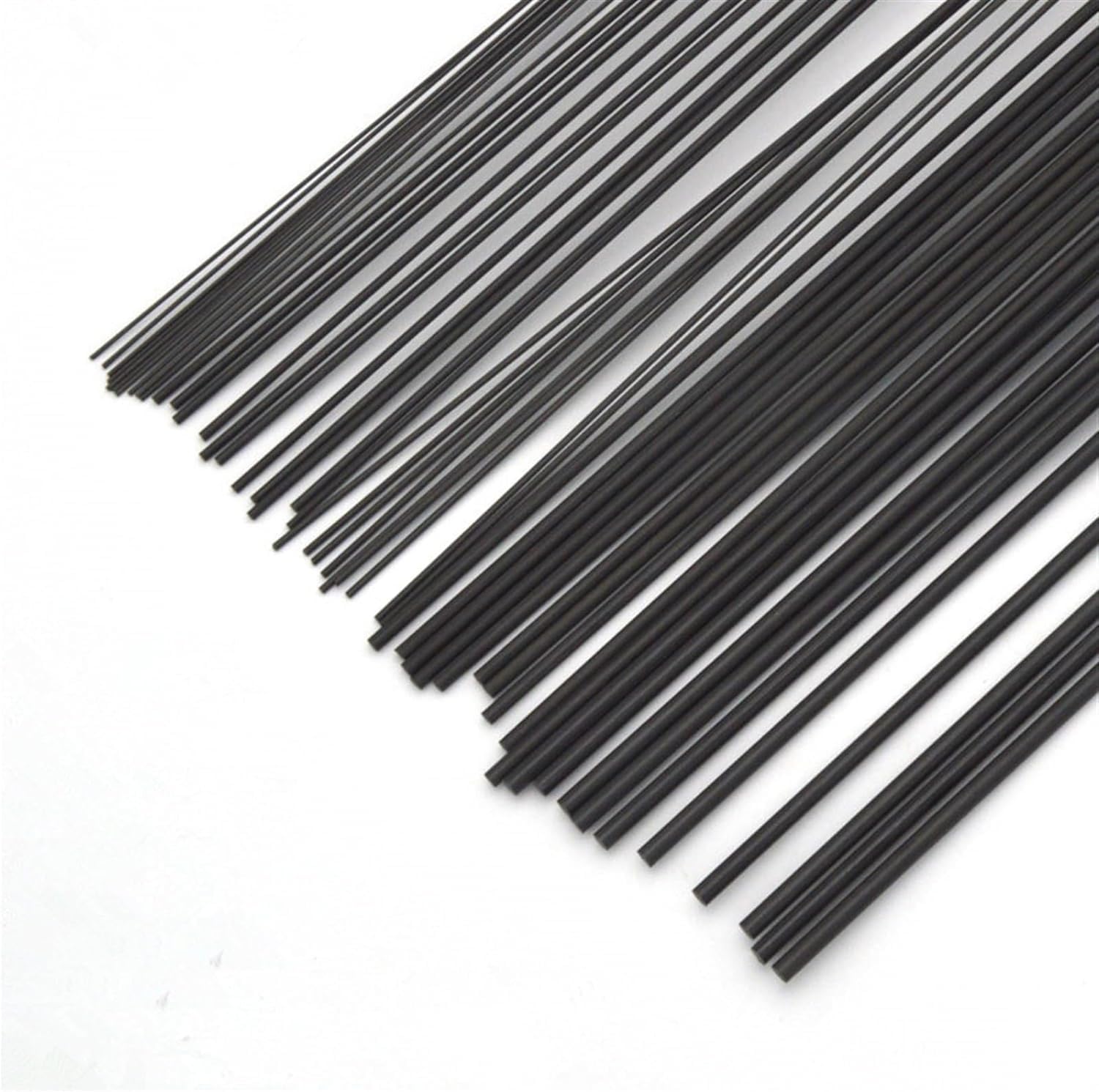 Amazon.com: EFARMA Carbon Fibre Rods, Carbon Fiber Rods Length 500mm ...