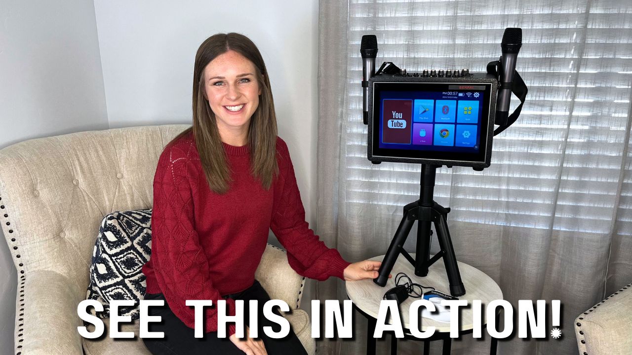 Watch SEE THIS IN ACTION | BENPAL Karaoke Machine on Amazon Live