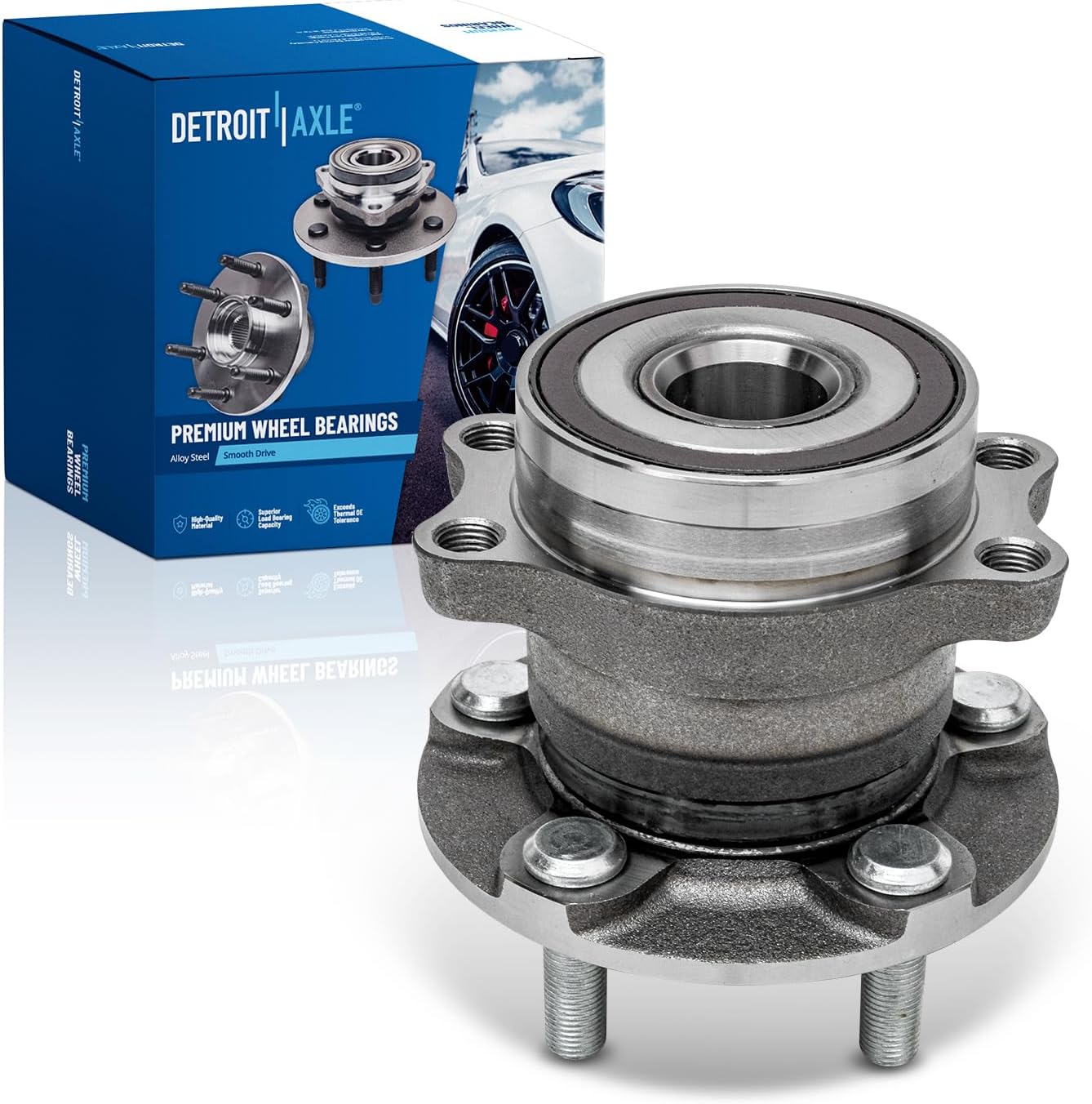 Amazon.com: Detroit Axle - Rear Wheel Bearing Hub for 2014-2018 Subaru ...
