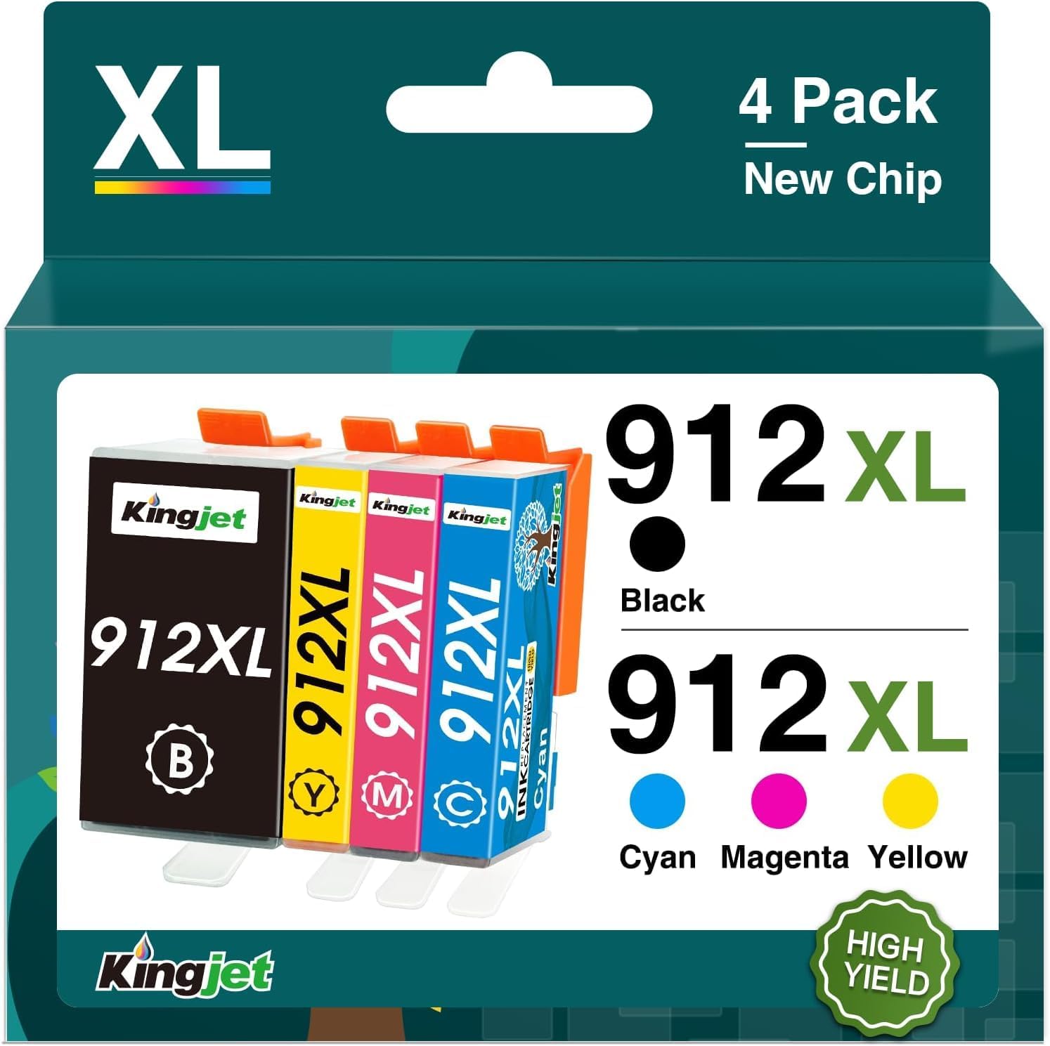 HP 3YL80AE 912 Original Ink Cartridge, Black, Single Pack : Amazon.co ...