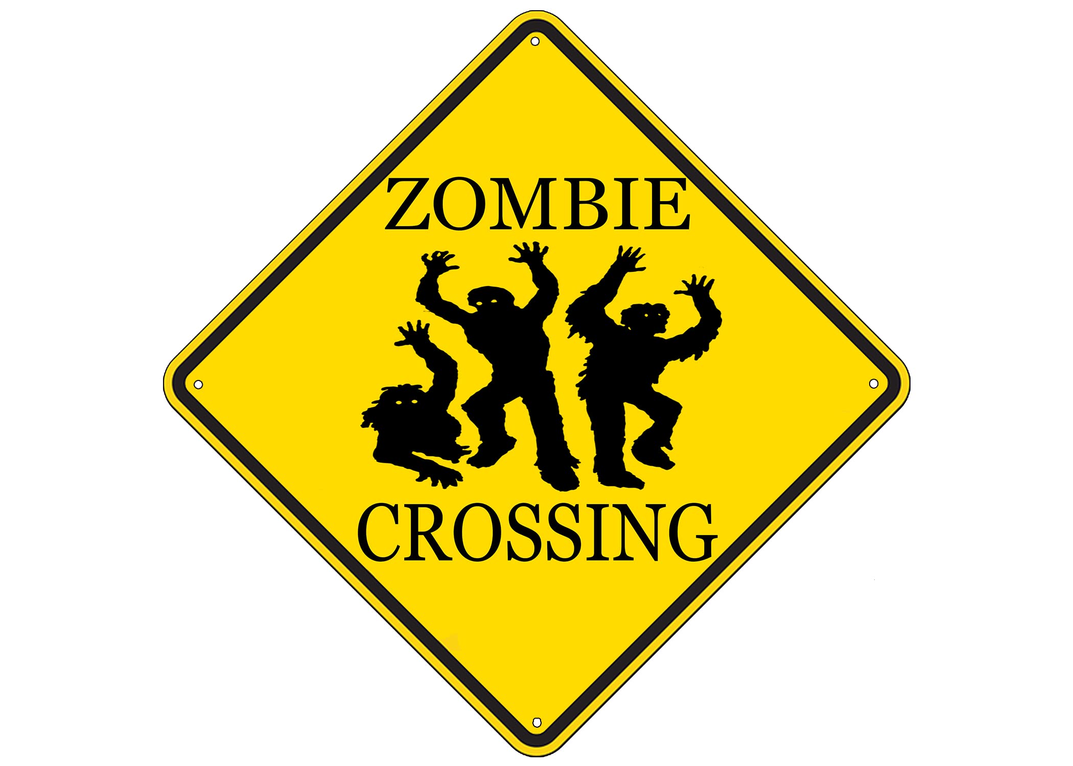 Funny Zombie Signs