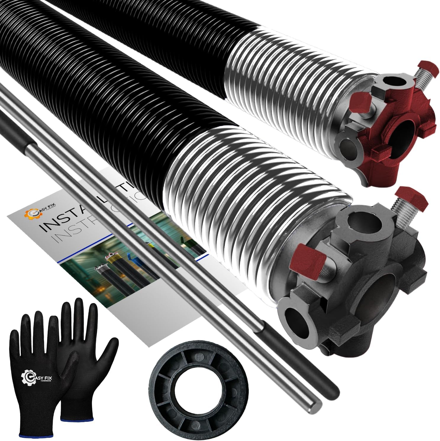 Amazon.com: Garage Door Torsion Springs 218x1.75x29 Replacement - 1 ...